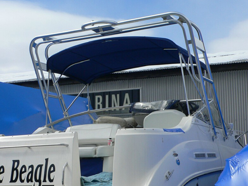 Marine Radar Arches | Boat Arches | Custom Boat Covers | Fishing Arches