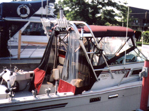 Marine Radar Arches | Boat Arches | Custom Boat Covers | Fishing Arches