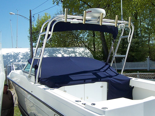Marine Radar Arches | Boat Arches | Custom Boat Covers | Fishing Arches
