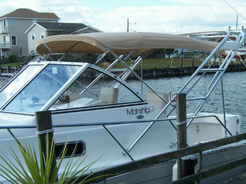 Marine Radar Arches | Boat Arches | Custom Boat Covers | Fishing Arches